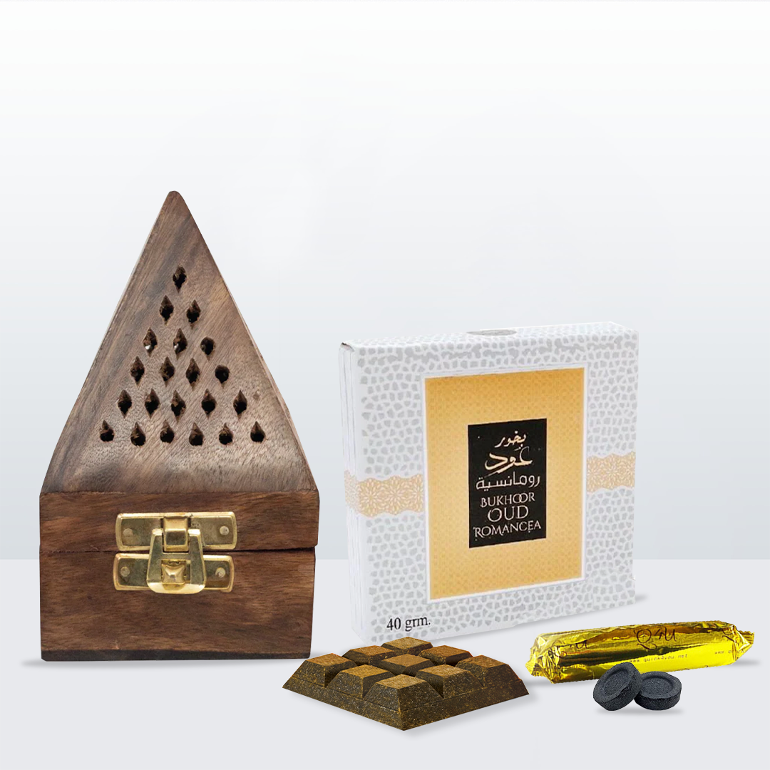 Wooden Bakhoor Bundle - Starter Kit - AW Scents